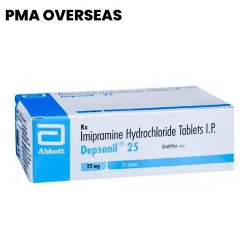 Imipramine Hydrochloride Tablets 75 Mg At Rs 66stripe Antidep In