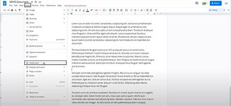 How To Add Watermarks To Google Docs Thegoodocs