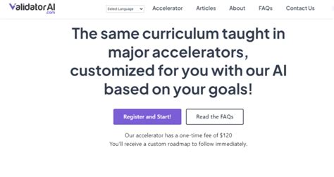Validator Ai Ai Tool For Startup Idea Validation