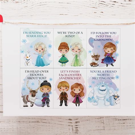 Olaf Valentines Etsy