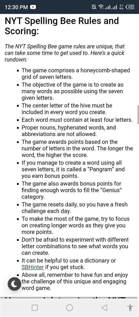 Spelling Bee Solver