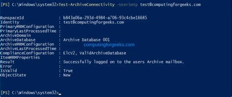 Configure Mailbox Quotas And Archives On Exchange Server ComputingForGeeks