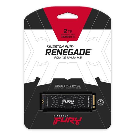 SSD M.2 2TB KINGSTON FURY RENEGADE 2280 NVME PCIE 4.0