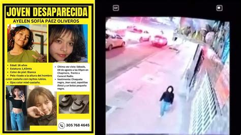 Desaparición De Sofía Páez En Bogotá Muestran Imagen De Cámara De La Menor
