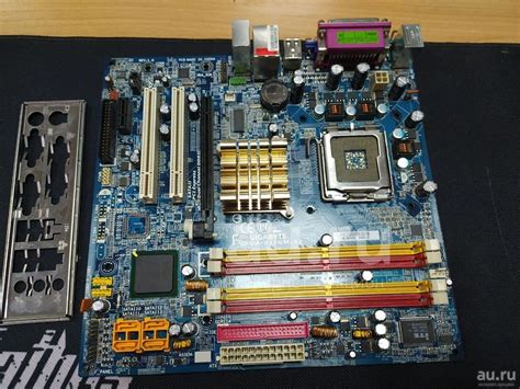 Материнская плата 775 Gigabyte GA-945GM-S2 (mATX, DDR2) рабочая ...