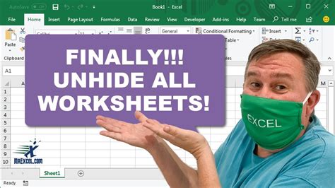 Unhide Multiple Worksheets In Excel 2379