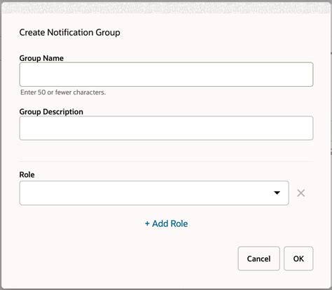 Notification Groups And Roles