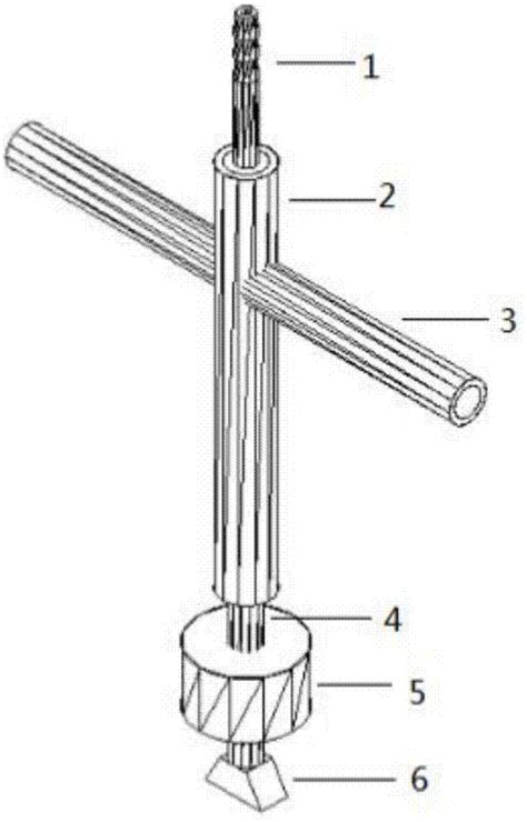 一种海工取水口海底淤泥吹扫工具的制作方法