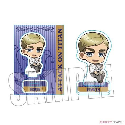 ミニスタンド 進撃の巨人 エルヴィン・スミス ティーブレイクver キャラクターグッズ 商品画像1
