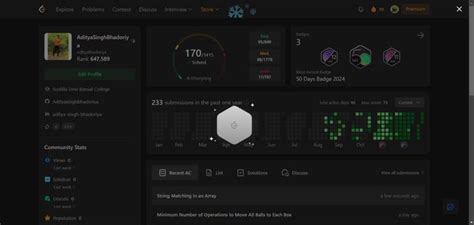 Codingjourney Leetcode Consistencyiskey Problemsolving Aditya