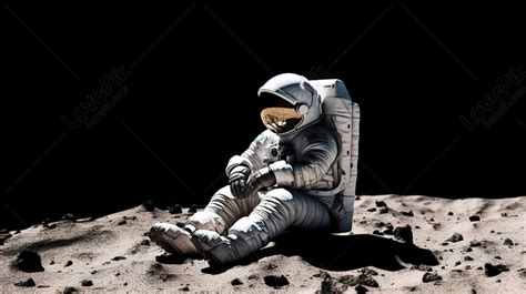 3d 우주 비행사 그림 달에 앉아 헬멧에 손을 얹은 채 배경 궤도 배경 은하 배경 비행사 배경 이미지 Hd 궤도 은하 비행사 배경 사진 무료 다운로드