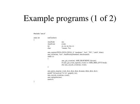 ppt asynchronous message service ams prototype status powerpoint