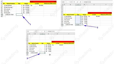 Rumus Jumlah Item Excel Cara Menghitung Jumlah Laki Laki Perempuan