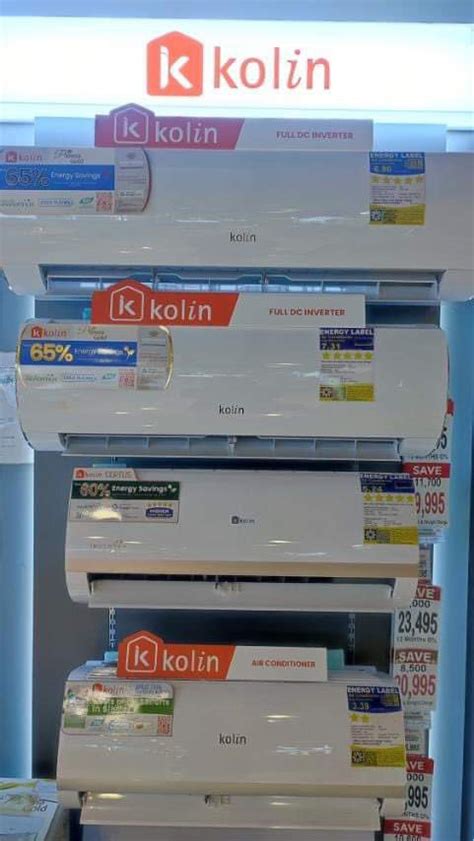 Kolin Split Type Inverter Air Conditioner Tv And Home Appliances Air Conditioning And Heating On