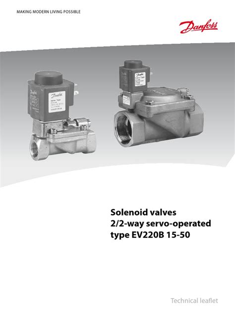 Danfoss Solenoid Ev220b Valve Viscosity