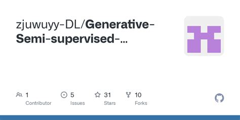 Github Zjuwuyy Dlgenerative Semi Supervised Learning For