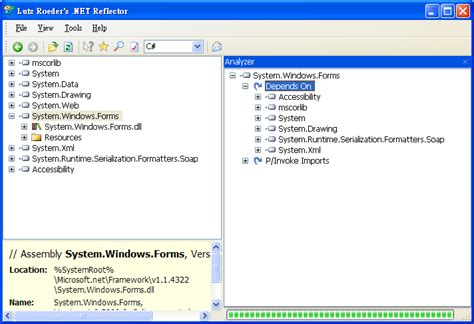 反编译net程序之王 Lutz Roeders Net Reflector Csdn博客