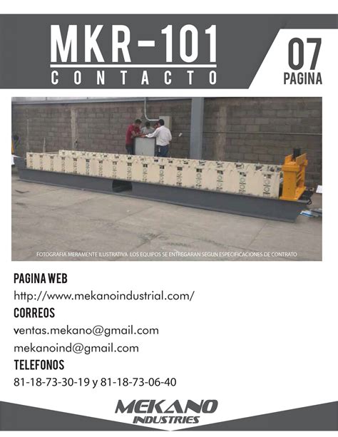 Mkr 10172c Mekano Industrial