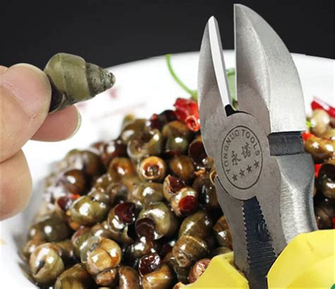 Generic Snail Tail Cutter Screw Scissors Pliers Seafood Shell Cut Tools