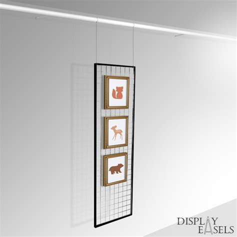 Gridwall Mesh Beam Hanging Panels Loop Cable Suspension Display Easels Uk
