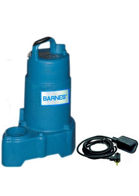 Barnes Sp50vfx 12879 12hp 12hp Submersible Automatic Vertical Float Switch Controlled Sump Pump