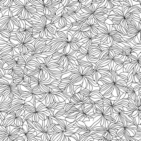 Floral Seamless Pattern Diagonal Flower Lines Pattern Background Flat Abstract Flower Lines