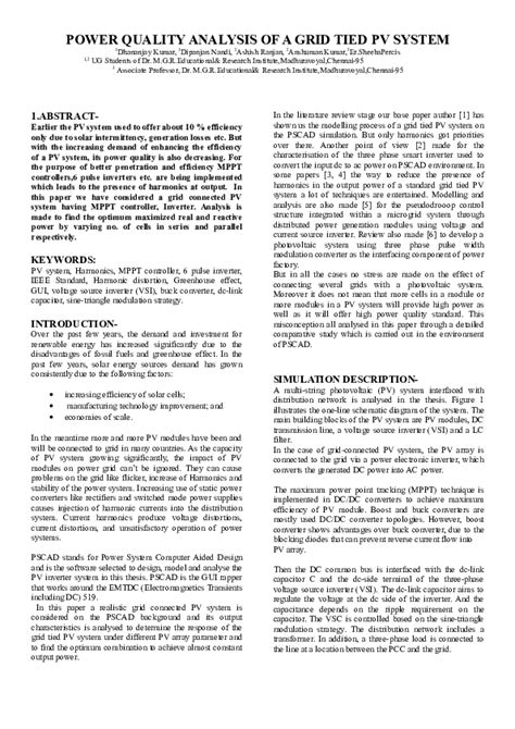 Doc Power Quality Analysis