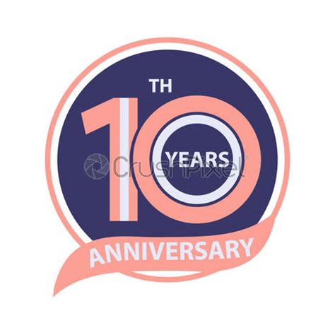 20 Th Anniversary Sign And Logo Celebration Stock Vector 1543505