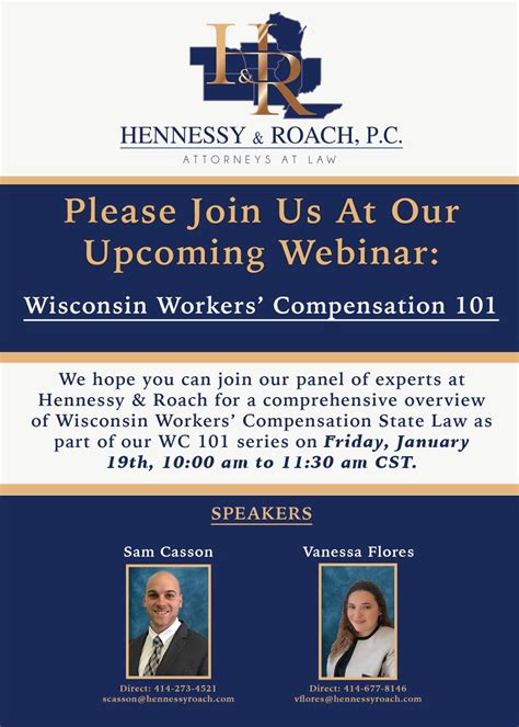 Sam Casson On Linkedin Back At It With Another Wisconsin Workers Compensation Training Session