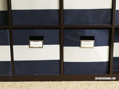 Simple Ways To Organize It All With Fabric Storage Cubes Organizing Moms