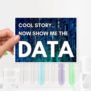 Show Me The Data Decal Funny Data Science Sticker Great For An Analyst Programmer