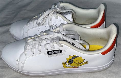 Adidas The Simpson Lisa Simpson Shoes Size 8 12 Gem