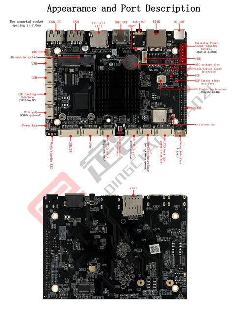 Rk Motherboards Edp Lvds Hd For Online Streaming Box Development