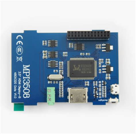 Go Create Raspberry Pi Οθόνες 35 Tftlcd Display 60fps Touch Screen For Raspberry