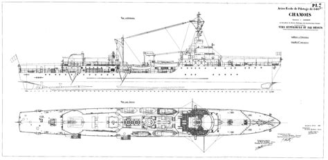 French Ship Chamois The Model Shipwright