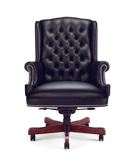 President Bill Clinton Oval Office Chair Handcrafted Executive Style
