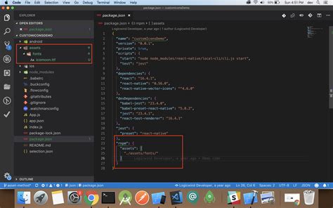 Integrate Svg Icon Using Custom And React Native Asset