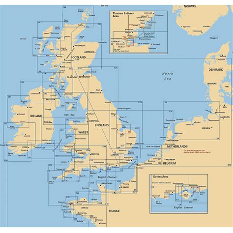 Imray C Series Nautical Chart Sharp And Enright