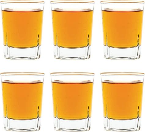 Vikko 15 Oz Astrid Shot Glasses Mini Shooter Liquor Drinkware 6 Pc