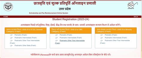 Up Scholarship Online Form यूपी छात्रवृत्ति कक्षा 9वीं 10वीं 11वीं