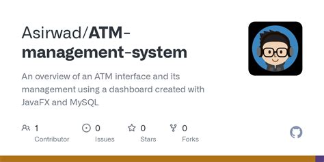 GitHub Asirwad ATM Management System An Overview Of An ATM