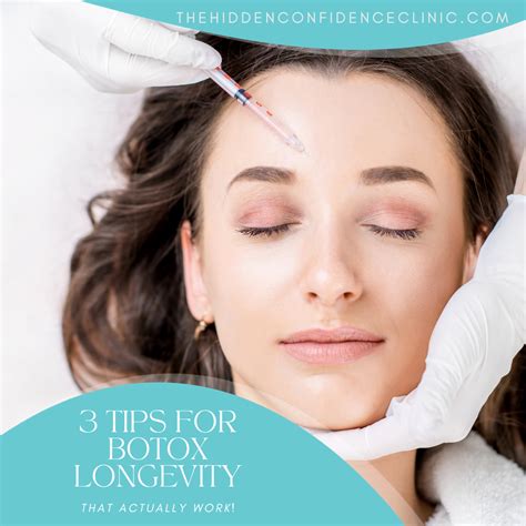 3 Tips For Botox Longevity The Hidden Confidence Clinic