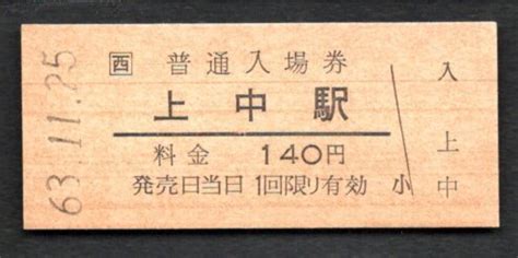 Yahoo オークション JR小浜線上中駅140円