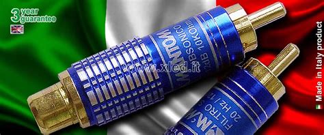 Inline Subsonic Filter Rca 20hz 12dboct Made In Italy By Mcmantom