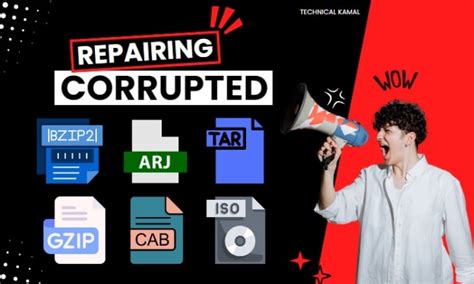 File Archive Repair Specialist Fix Corrupted Rar And Zip Files By Technicalkamal1 Fiverr
