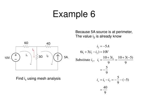 Ppt Nodal And Mesh Analysis Powerpoint Presentation Free Download