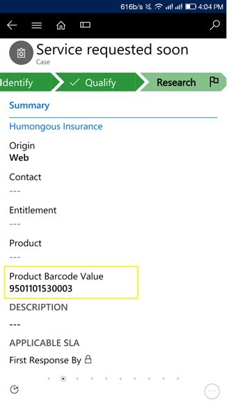 read barcode value using barcode scanner control in dynamics 365