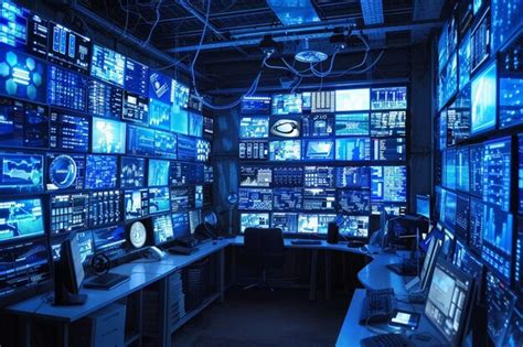Big Data Monitoring Of Computer Premium Ai Generated Image