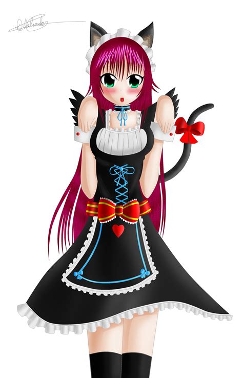 Neko Maid By Reaperhexvampire On DeviantArt