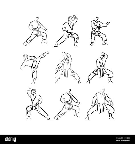 Martial Arts Vector Clipart Mailbox